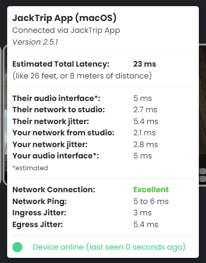 Optimize Latency in JackTrip
